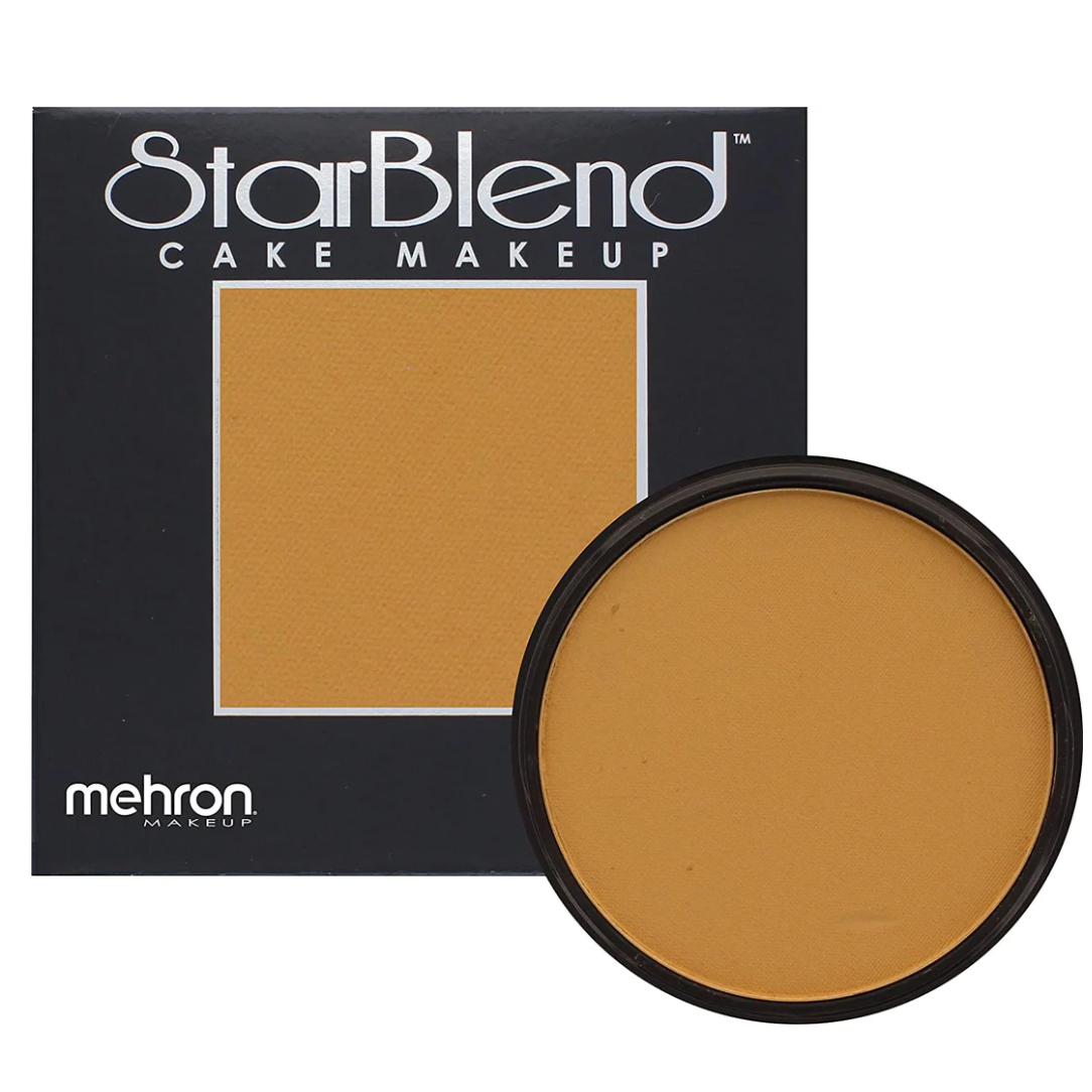Mehron Starblend Cake Makeup Amber Tan – Kohl Makeup Academy